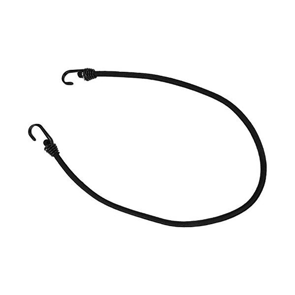 モダンブラック/10mm×90cm/SKG-R1090BK・Size:10mm×90cm・パッケージ個数:1・特徴:伸縮性のある天然ゴムをPPの被膜で覆っているため耐候性がある・長さ:約90cm、太さ:約10mm・仕様:両端スチールフック付...