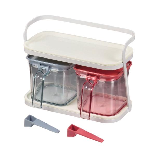 モダン・  HB-2239・製品サイズ:(約)幅24.5×奥行14.5×高さ18cm・材質:フレーム/鉄(粉体塗装)、トレー/ポリスチレン(耐熱温度70度)、すべり止め/合成ゴム、ストッカー本体/ポリスチレン(耐熱温度70度、耐冷温度-20...