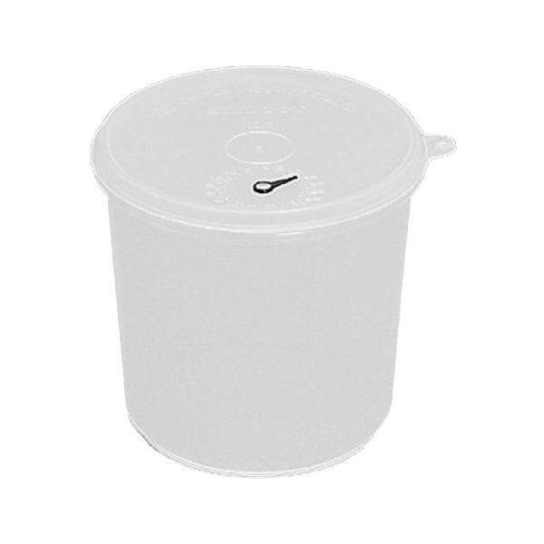 ・ NO.3 280338・・Size:NO.3PatternName:万能型・サイズ:約φ166×H159mm・重量:約180g・材質:本体/ポリプロピレン、蓋/ポリエチレン・原産国:日本・注意事項: 電子レンジ 不可