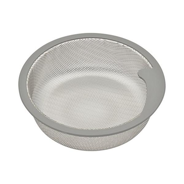 シンプル or 機能的グレー/-/GA-PB007・Color:グレーPatternName:単品・パッケージ個数:1・直径:144ミリ×高さ:46.5ミリ・素材・材質:ステンレス、ポリプロピレン・生産国:日本・使用温度:1~60℃・直径1...