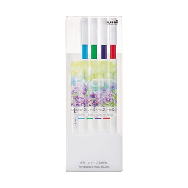 ・No.1 REFRESH COLOR 4色セット  M9EM4CL.NO1・・Color:No.1 REFRESH COLOR 4色セット・【EMOTT pencil/エモット ペンシル】0.9mmのカラー芯採用により、色鉛筆に近い表現が...