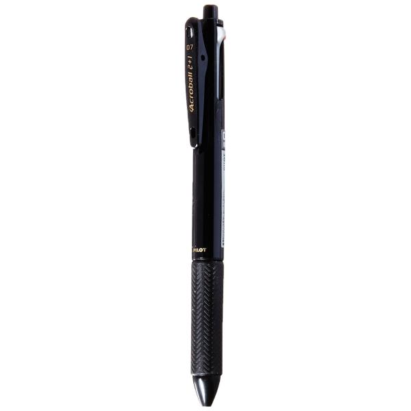 ・ブラック  BKHAB-40F-B・・Color:ブラック・【ボール径】0.7mm（黒・赤）【芯径】0.5mm・【方式】スライドレバー式・【サイズ】最大径φ12.0mm×全長149mm・【インキ】油性染料インキ（アクロインキ）【替芯】BV...