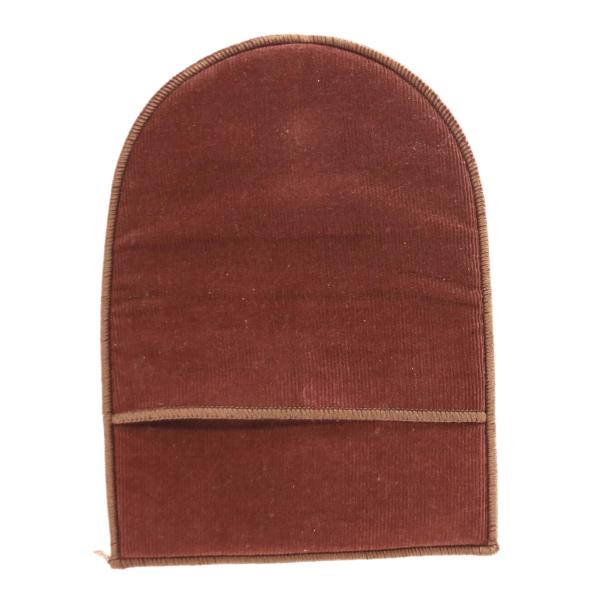 シューケアブラウン/13.5cm×19cm/74280003・靴用ツヤだし、仕上げ専用・手を汚しにくいグローブタイプ・サイズ:横 13.5cm × 縦 約19cm・性別:ユニセックス大人