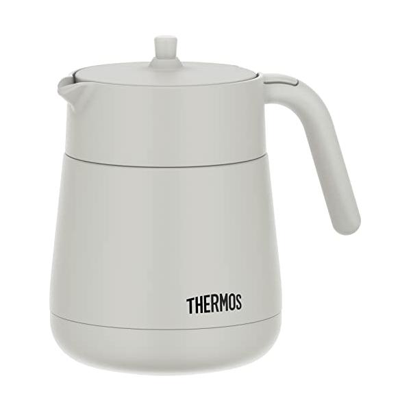 ・ライトグレー 700ml TTE-700 LGY・・Color:ライトグレーSize:700ml・お茶がつくれて保温もできる、ストレーナー付きのティーポット。フタがおさえられるので片手でも注げる。・本体サイズ(約):幅16.5×奥行き11...