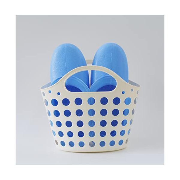 ・ブルー サイズ：バスブーツ/長さ26cm×高さ9cm、収納バスケット/幅26×奥行14×高さ23cm BT-19B・・Color:ブルーPatternName:26cm 浅型 収納バスケット付き・商品サイズ:ブーツ/26cm×高さ9cm ...