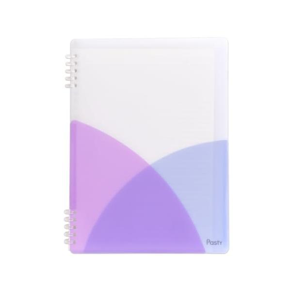 バインダーブルーベリーパープル/B5/FC-820PR / 97081・Color:ブルーベリーパープルSize:B5Style:バインダー・パッケージ個数:1・折り返せるリング式のルーズリーフバインダー?。プリントを無くさないプリント用ポ...