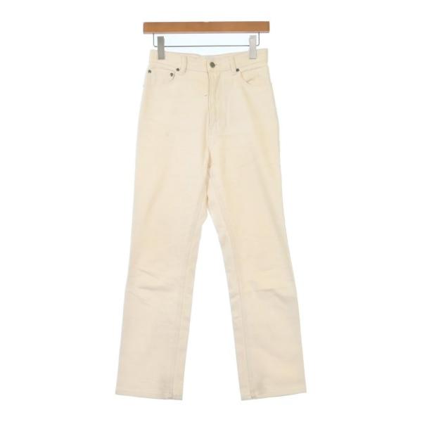 【ブランド】CIMARRON (シマロン)【タイプ】レディース【商品番号】2200597884016r20251027【コンディション】ランク：B   【カラー】アイボリー【サイズ】26(M位)【実寸(cm)】ウエスト:67cm,裾周り:3...