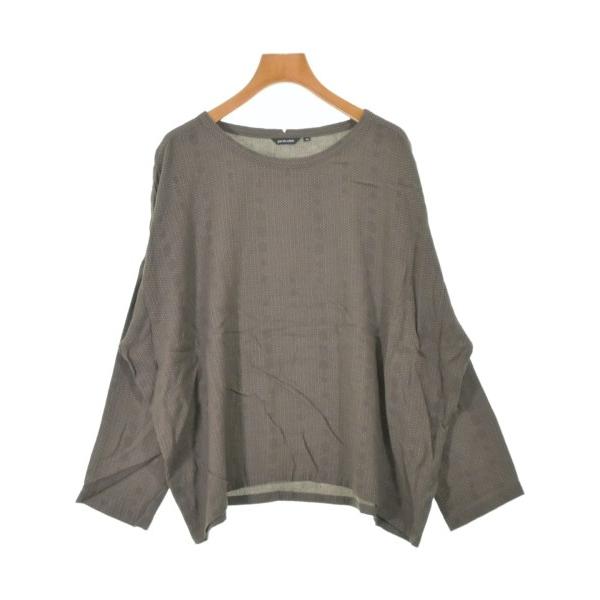 【ブランド】pas de calais (パドカレ)【タイプ】レディース【商品番号】2200651393034r20260316【コンディション】ランク：B   【カラー】茶(総柄)【サイズ】36(S位)【実寸(cm)】身幅:70cm,裄丈...