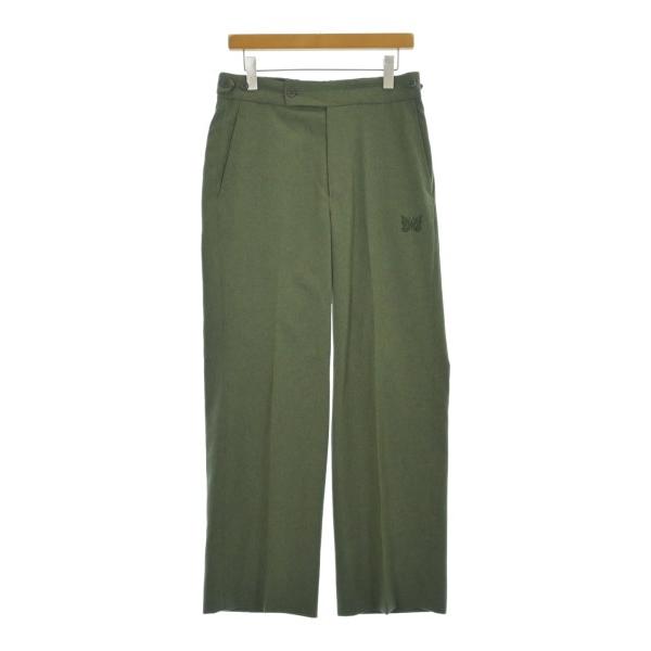 【ブランド】Needles (ニードルス)【タイプ】メンズ【商品番号】2200686249023r20260521【コンディション】ランク：A   【カラー】緑【サイズ】S【実寸(cm)】ウエスト:71cm,裾周り:41cm,ヒップ:84c...