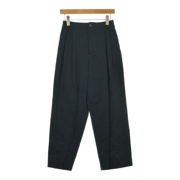 【ブランド】HUMAN WOMAN (ヒューマン　ウーマン)【タイプ】レディース【商品番号】2200642732637r20260219【コンディション】ランク：新品同様   【カラー】紺【サイズ】S【実寸(cm)】ウエスト:65cm,裾周...