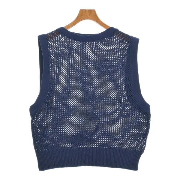 【ブランド】HUMAN WOMAN (ヒューマン　ウーマン)【タイプ】レディース【商品番号】2200642757340r20260302【コンディション】ランク：新品同様   【カラー】紺【サイズ】M【実寸(cm)】身幅:54.5cm,肩幅...