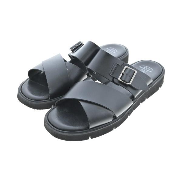 【ブランド】foot the coacher (フット　ザ　コーチャー)【タイプ】メンズ【商品番号】2200655028086r20260301【コンディション】ランク：B   【カラー】黒【サイズ】UK7 1/2(26cm位)【実寸(cm...