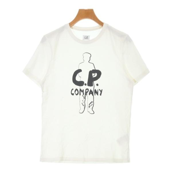 【ブランド】C.P COMPANY (シーピーカンパニー)【タイプ】メンズ【商品番号】2200640954130r20251228【コンディション】ランク：B   【カラー】白【サイズ】S【実寸(cm)】身幅:46cm,肩幅:40.5cm,...