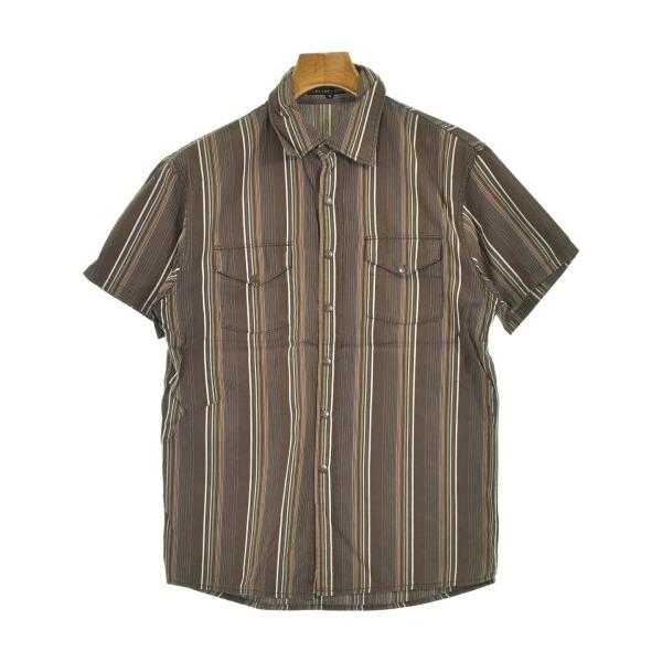 【ブランド】CELT&amp;COBRA (ケルトアンドコブラ)【タイプ】メンズ【商品番号】2200648299097r20260122【コンディション】ランク：B   【カラー】茶x水色xオレンジ等(ストライプ)【サイズ】M【実寸(cm)...