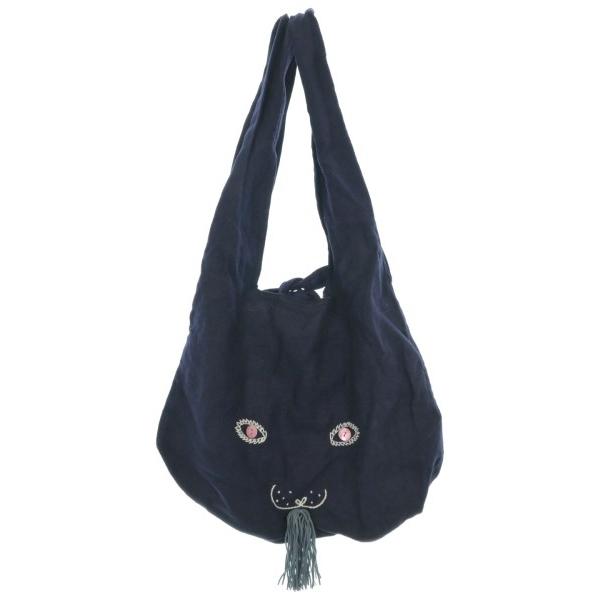 【ブランド】mina perhonen (ミナペルホネン)【タイプ】レディース【商品番号】2200674104167r20260501【コンディション】ランク：B   【カラー】紺【サイズ】-【実寸(cm)】横:33cm,高さ:29cm,持...