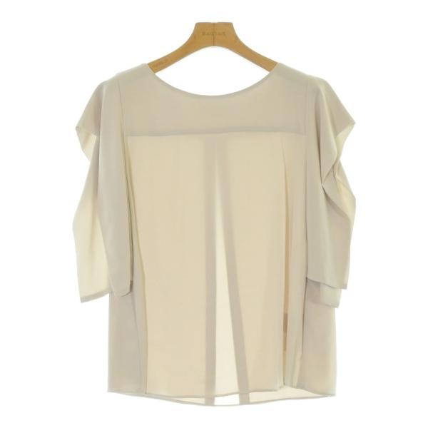 【ブランド】theory luxe (セオリーリュクス)【タイプ】レディース【商品番号】2200657832322r20260303【コンディション】ランク：B   【カラー】オフホワイト【サイズ】38(M位)【実寸(cm)】身幅:49cm...