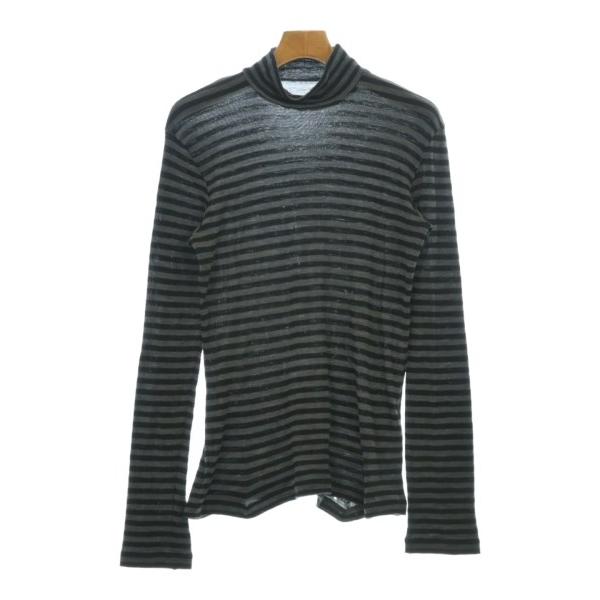 【ブランド】JOHN LAWRENCE SULLIVAN (ジョンローレンスサリバン)【タイプ】メンズ【商品番号】2200689355035r20260527【コンディション】ランク：A   【カラー】グレーx黒(ボーダー)【サイズ】S【実...
