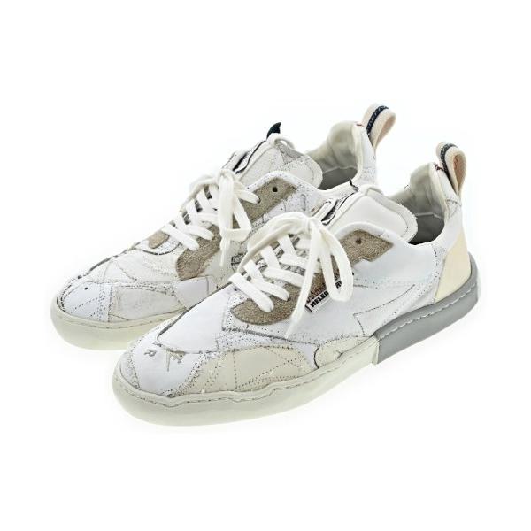 【タイプ】メンズ【商品番号】2200507208130r20250110【コンディション】ランク：A   【カラー】白【サイズ】UK9(27.5cm位)【実寸(cm)】高さ:8.5cm,ヒール:3cm,ソール裏(全長):30cm,ソール裏(...