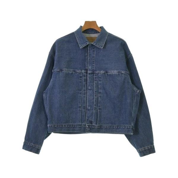 【タイプ】メンズ【商品番号】2200507539111r20241122【コンディション】ランク：A   【カラー】インディゴ(デニム)【サイズ】L【実寸(cm)】身幅:62cm,肩幅:57cm,袖丈:59.5cm,着丈:61cm【素材】綿...