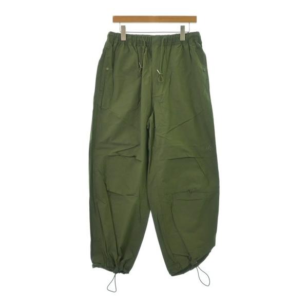 【タイプ】メンズ【商品番号】2200523343143r20250214【コンディション】ランク：A   【カラー】緑【サイズ】M【実寸(cm)】ウエスト:77.5cm,裾周り:31cm,ヒップ:95cm,わたり:67cm,股上:36.5c...