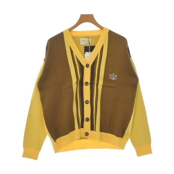 【タイプ】メンズ【商品番号】2200523343204r20250129【コンディション】ランク：A   【カラー】黄x茶【サイズ】M【実寸(cm)】身幅:56.5cm,肩幅:54.5cm,袖丈:54cm,着丈:61cm【素材】綿100% ...