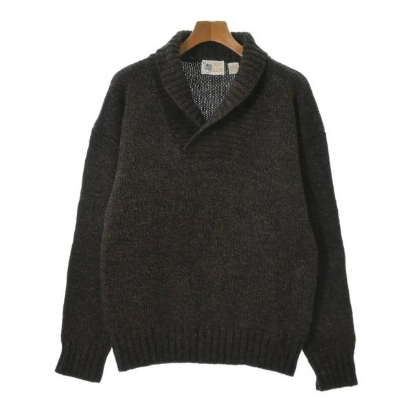 【タイプ】メンズ【商品番号】2200533520022r20250208【コンディション】ランク：A   【カラー】茶系(ミックス)【サイズ】L【実寸(cm)】身幅:52cm,肩幅:58cm,袖丈:55cm,着丈:65cm【素材】毛100%...