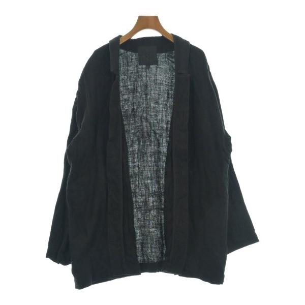 【ブランド】その他 (ソノタ)【タイプ】メンズ【商品番号】2200643461017r20260215【コンディション】ランク：B   詳細：スレあり【カラー】黒【サイズ】L【実寸(cm)】身幅:64cm,肩幅:58cm,袖丈:60cm,着...