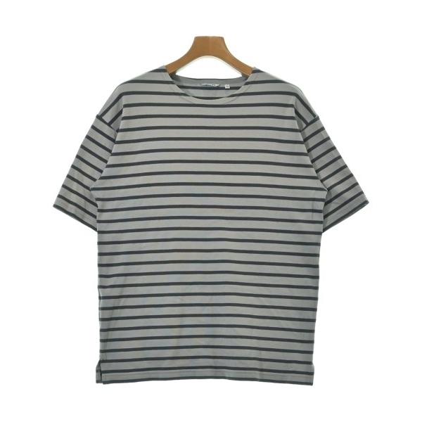 【ブランド】modAS (モダス)【タイプ】メンズ【商品番号】2200683651126r20260513【コンディション】ランク：B   詳細：全体スレあり【カラー】グレーx黒(ボーダー)【サイズ】50(XL位)【実寸(cm)】身幅:53...
