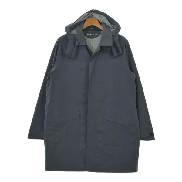 【ブランド】MINOTAUR (ミノトール)【タイプ】メンズ【商品番号】2200583837101r20250918【コンディション】ランク：C   【カラー】紺【サイズ】S【実寸(cm)】身幅:52.5cm,裄丈:84.5cm,着丈:85...