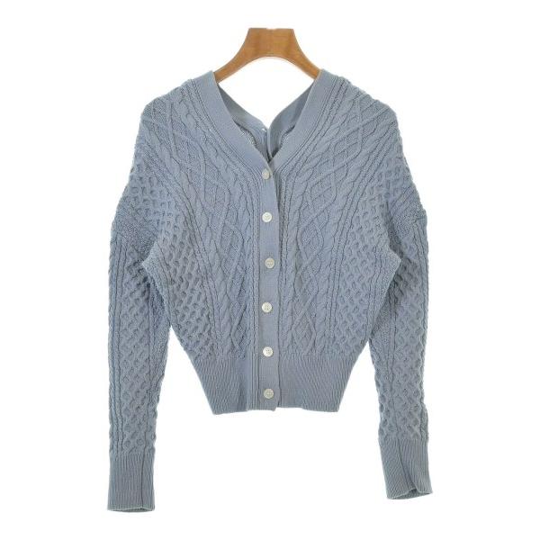 【ブランド】apart by lowrys (アパートバイローリーズ)【タイプ】レディース【商品番号】2200641234019r20260131【コンディション】ランク：B   詳細：右袖汚れあり【カラー】青系【サイズ】F【実寸(cm)】...