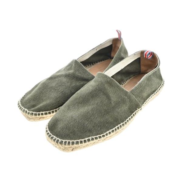 【ブランド】Castaner (カスタニエール)【タイプ】メンズ【商品番号】2200650689084r20260207【コンディション】ランク：B   【カラー】カーキ【サイズ】EU40(25cm位)【実寸(cm)】高さ:6cm,ヒール:...