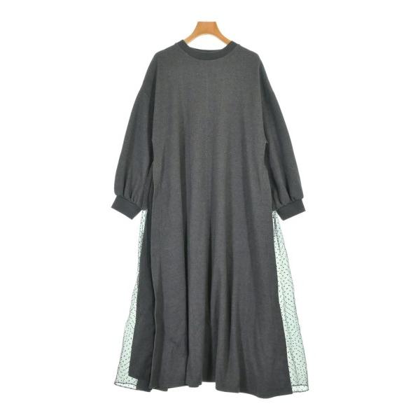 【ブランド】CAROLINA GLASER (カロリナグレイサー)【タイプ】レディース【商品番号】2200688468057r20260526【コンディション】ランク：B   【カラー】グレーx黒【サイズ】-(M位)【実寸(cm)】身幅:5...