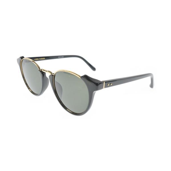 【ブランド】LINDA FARROW VINTAGE (リンダフォローヴィンテージ)【タイプ】レディース【商品番号】2200594964049r20251027【コンディション】ランク：A   【カラー】黒xゴールド【サイズ】-【実寸(cm...