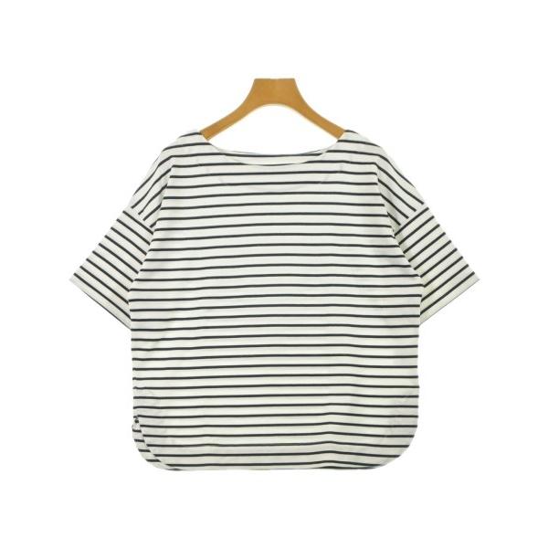 【ブランド】ADIEU TRISTESSE (アデュートリステス)【タイプ】レディース【商品番号】2200630053324r20260104【コンディション】ランク：B   【カラー】白x黒(ボーダー)【サイズ】F【実寸(cm)】身幅:4...