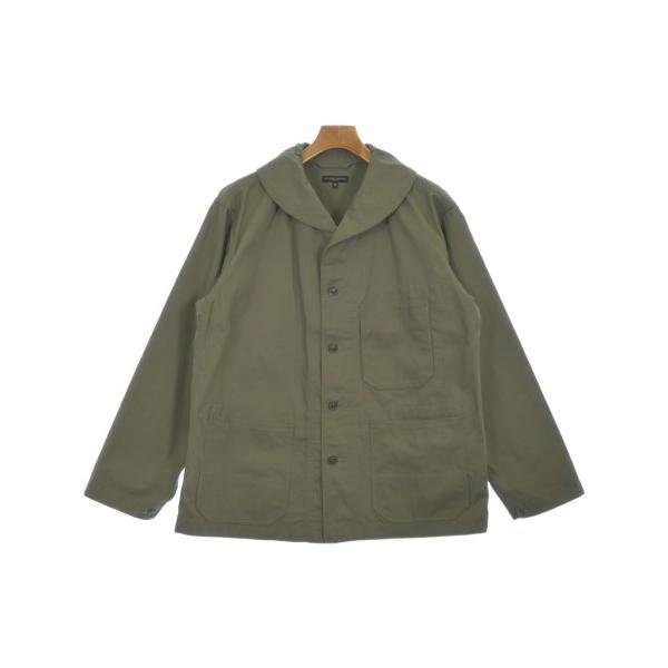 【ブランド】Engineered Garments (エンジニアドガーメンツ)【タイプ】メンズ【商品番号】2200600983026r20250912【コンディション】ランク：B   詳細：所々汚れあり【カラー】カーキ【サイズ】S【実寸(c...