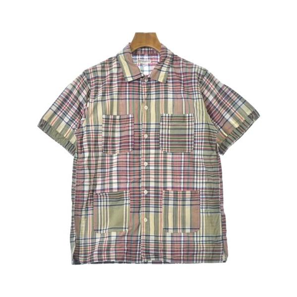 【ブランド】Engineered Garments (エンジニアドガーメンツ)【タイプ】メンズ【商品番号】2200639198118r20260127【コンディション】ランク：B   【カラー】緑x赤x紺等(チェック)【サイズ】S【実寸(c...
