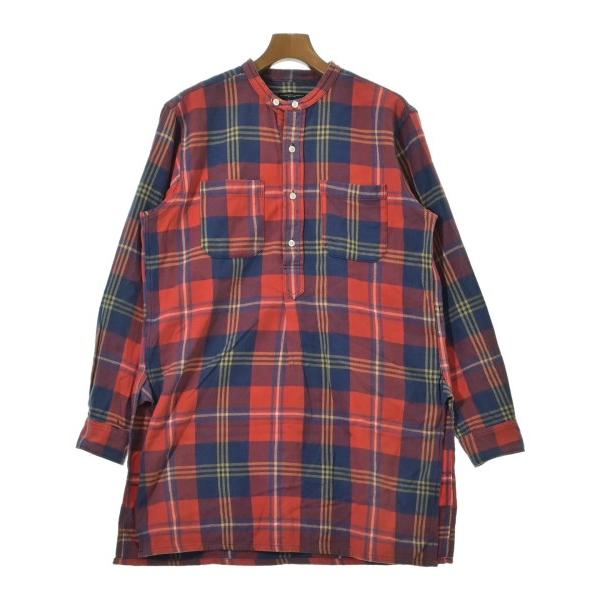 【ブランド】Engineered Garments (エンジニアドガーメンツ)【タイプ】メンズ【商品番号】2200653550077r20260216【コンディション】ランク：B   【カラー】赤x紺x黄(チェック)【サイズ】M【実寸(cm...