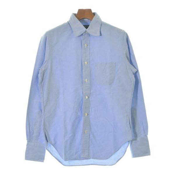 【ブランド】INDIVIDUALIZED SHIRTS (インディビジュアライズドシャツ)【タイプ】メンズ【商品番号】2200677927176r20260503【コンディション】ランク：B   詳細：首まわり汚れあり【カラー】青【サイズ】...