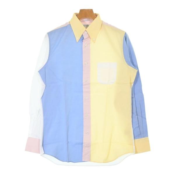 【ブランド】INDIVIDUALIZED SHIRTS (インディビジュアライズドシャツ)【タイプ】メンズ【商品番号】2200658755361r20260225【コンディション】ランク：新品同様   【カラー】青x黄x白等【サイズ】15(...