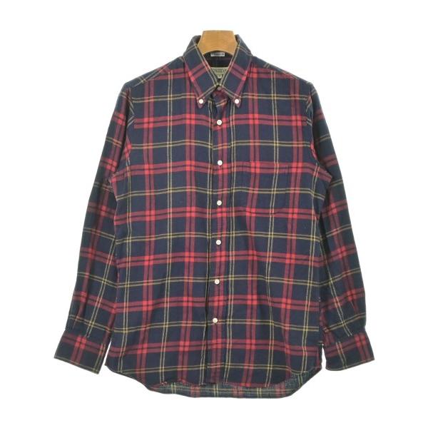 【ブランド】INDIVIDUALIZED SHIRTS (インディビジュアライズドシャツ)【タイプ】メンズ【商品番号】2200634525025r20260117【コンディション】ランク：B   【カラー】紺x赤x黄(チェック)【サイズ】1...