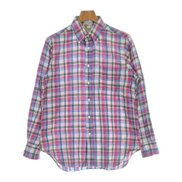【ブランド】INDIVIDUALIZED SHIRTS (インディビジュアライズドシャツ)【タイプ】メンズ【商品番号】2200683257083r20260516【コンディション】ランク：A   【カラー】ピンクx緑x青等(チェック)【サイ...