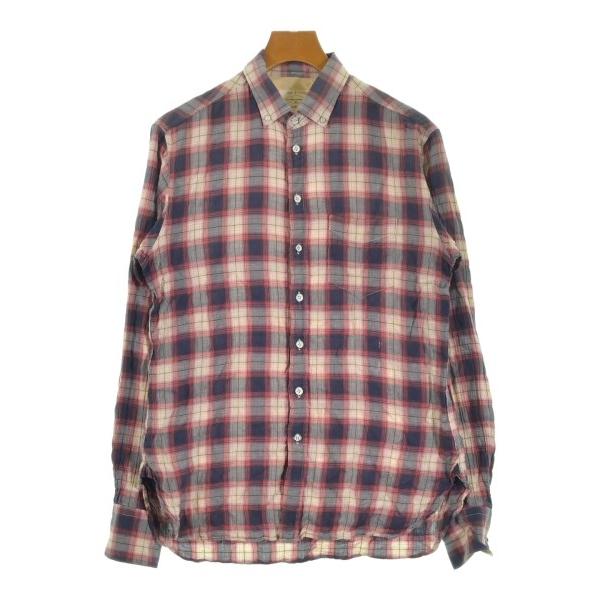 【ブランド】rag &amp; bone (ラグアンドボーン)【タイプ】メンズ【商品番号】2200653860053r20260213【コンディション】ランク：B   【カラー】紺xベージュx赤(チェック)【サイズ】M【実寸(cm)】身幅:...