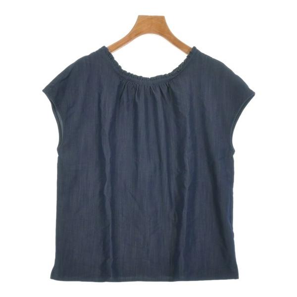 【ブランド】CLEAR IMPRESSION (クリアインプレッション)【タイプ】レディース【商品番号】2200614596076r20251029【コンディション】ランク：B   【カラー】紺【サイズ】2(M位)【実寸(cm)】身幅:50...