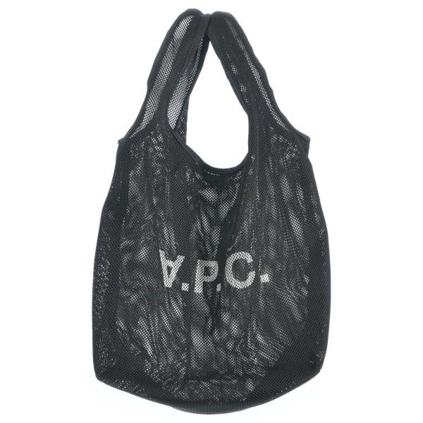 【ブランド】A.P.C. (アーペーセー)【タイプ】レディース【商品番号】2200658506116r20260308【コンディション】ランク：B   【カラー】黒【サイズ】-【実寸(cm)】最大横:43.5cm,高さ:35cm,マチ:13...