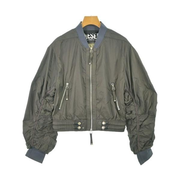 【ブランド】DIESEL (ディーゼル)【タイプ】レディース【商品番号】2200639711010r20260117【コンディション】ランク：B   詳細：右袖スレあり【カラー】チャコールグレー【サイズ】40(M位)【実寸(cm)】身幅:4...