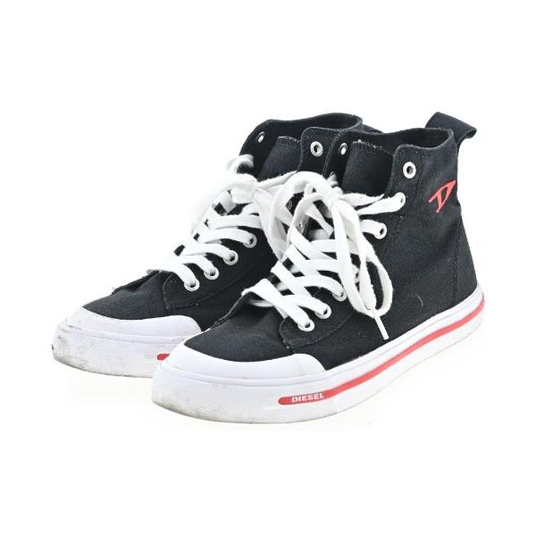 【ブランド】DIESEL (ディーゼル)【タイプ】レディース【商品番号】2200548357019r20250414【コンディション】ランク：B   【カラー】黒【サイズ】25.5cm【実寸(cm)】高さ:11.5cm,ヒール:2cm,ソー...