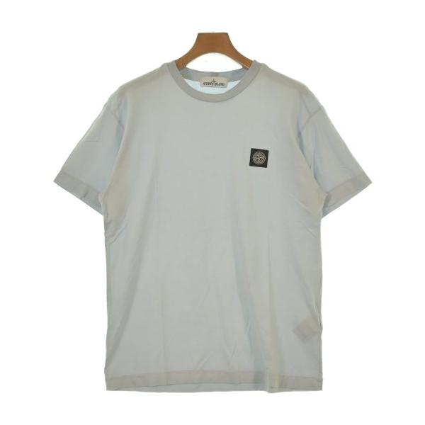 【ブランド】STONE ISLAND (ストーンアイランド)【タイプ】メンズ【商品番号】2200623269060r20251222【コンディション】ランク：B   【カラー】水色【サイズ】L【実寸(cm)】身幅:50cm,肩幅:50cm,...