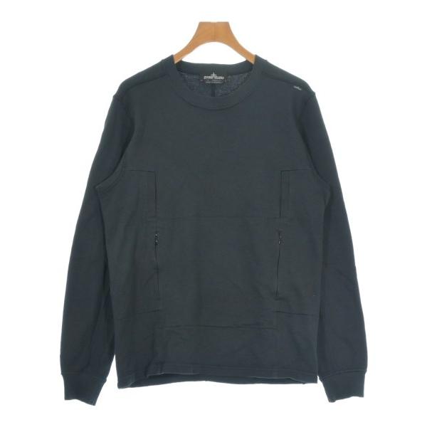 【ブランド】STONE ISLAND (ストーンアイランド)【タイプ】メンズ【商品番号】2200639335285r20260129【コンディション】ランク：B   【カラー】黒【サイズ】M【実寸(cm)】身幅:50.5cm,肩幅:46cm...