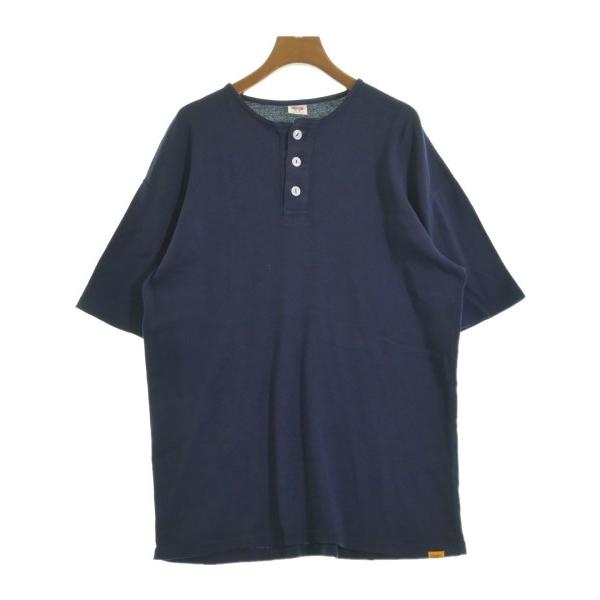 【ブランド】standard california (スタンダードカリフォルニア)【タイプ】メンズ【商品番号】2200598911124r20251027【コンディション】ランク：B   【カラー】紺【サイズ】XL【実寸(cm)】身幅:50...