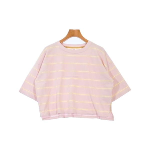 【ブランド】niko and... (ニコアンド)【タイプ】レディース【商品番号】2200603507045r20251001【コンディション】ランク：B   【カラー】ピンクx黄x白(ストライプ)【サイズ】S【実寸(cm)】身幅:51cm...